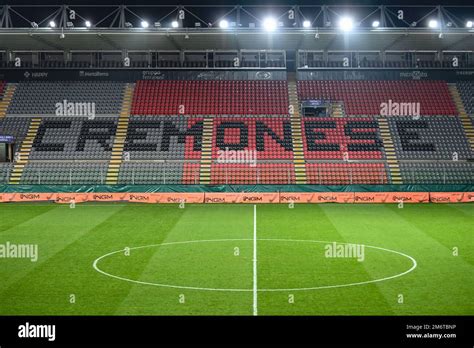 Giovanni Zini Stadium Cremona Italien 04 Januar 2023 Blick Auf Das