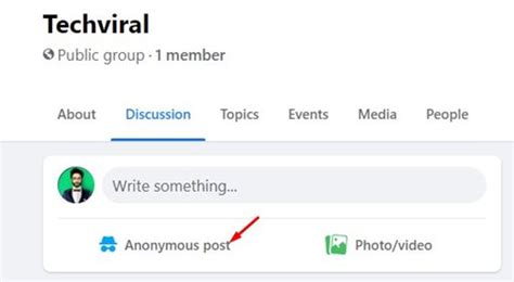 How To Post Anonymously On A Facebook Group
