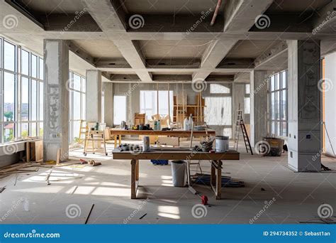 A Space Under Construction Is A Dynamic Environment Where Development Is In Progress Stock