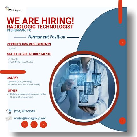 Vasim Ayubi On Linkedin Radiologictechnologist Healthcareopportunity Joinourteam Tx Txjobs