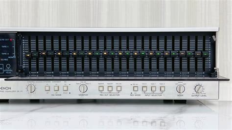 소리전자 데논 De 70 그래픽 이퀄라이저 Denon Stereo Graphic Equalizer De 70 소리전자 데논 De 70 그래픽 이퀄라이저 Denon Stereo Graphic Equalizer De 70