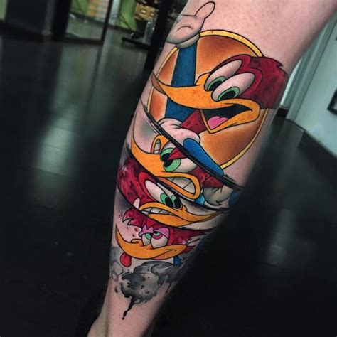 Woody Woodpecker Tattoo Designs