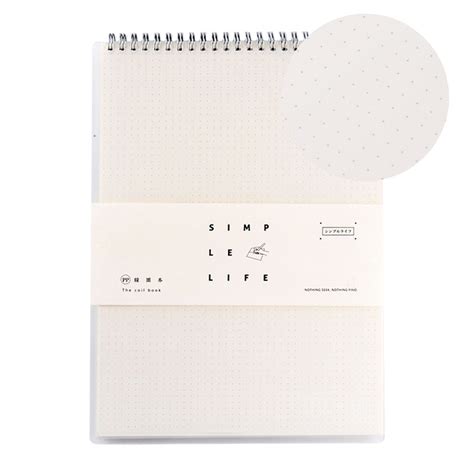 Spring Notebook A4 A5 B5 Flip Up Loose Leaf Book Steno Notebook Shopee Philippines