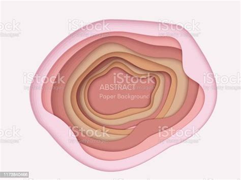 페이퍼컷 모양이 있는 추상3d 배경입니다 종이 디자인 벡터 창조적 인 트렌디 한 일러스트 레이션 0명에 대한 스톡 벡터 아트 및 기타 이미지 Istock
