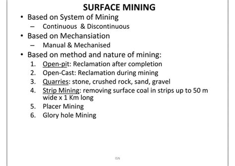 Basics Of Openpit Mining Pdf