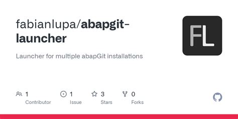Github Fabianlupaabapgit Launcher Launcher For Multiple Abapgit