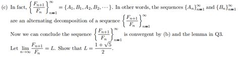 Solved In This Problem We Are Going To Prove A Sequence Chegg