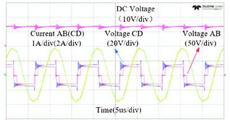 Dc Transformer Voltages Currents And Dc Output Voltage Download