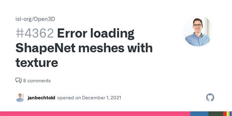 error loading shapenet meshes with texture · issue 4362 · isl org open3d · github