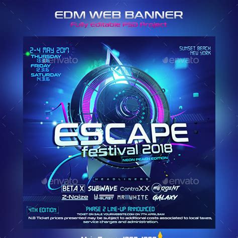 Edm Concert Poster Seattle Edm Shows Emeraldcityed