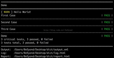 Robotframework 入门教程（一）robotworks Csdn博客