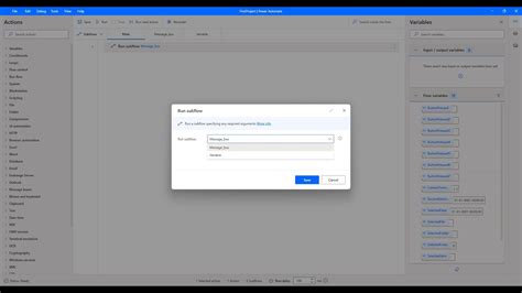 Module 11 Create New Subflows And Call Subflow Youtube