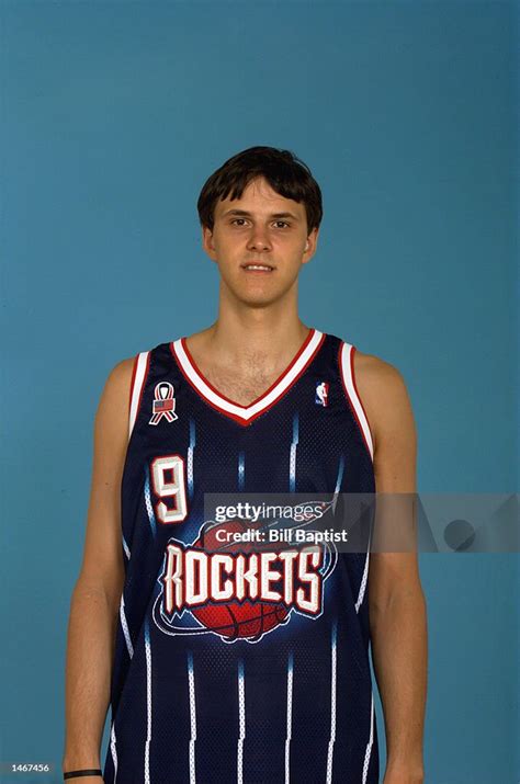 Bostjan Nachbar Of The Houston Rockets Poses For A Portrait During