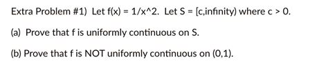 solved extra problem 1 let f x 1 x 2 let s [c âˆž where c 0