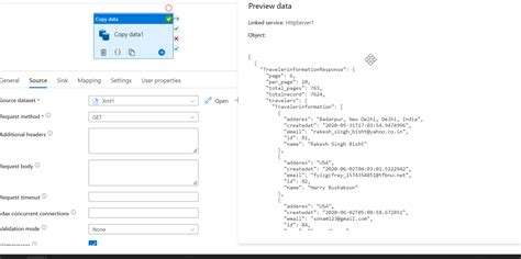azure data factory storing the entire response of a call stack overflow
