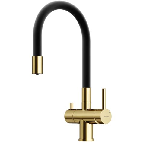 Смеситель для кухни Sancos Lucia SC4004BG с подключением к фильтру ...