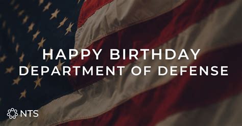 Happy Birthday To The United States Department Of Defense Nextech