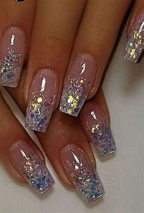Nails Art New Ideas Nail Designs Glitter Sparkly Acrylic Nails Nail Art