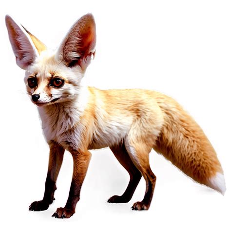 Download Realistic Fennec Fox Artwork Png 45