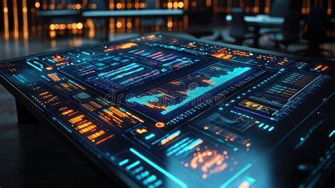 Multi Touch Conference Table Displays Ai Driven Investment Strategies