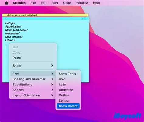 Sticky Notes For Mac Use It As A Reminder On Your Device