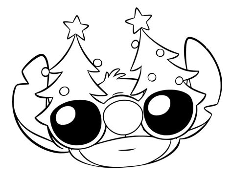 Disegni Di Natale Stitch Da Colorare