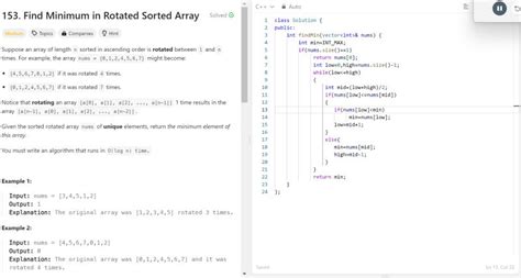 Chintha Dinesh Reddy On Linkedin Day30 Coding Problemsolving Day30