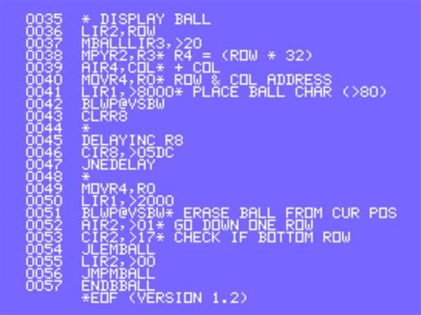 debugging assembly code ti 99 4a development atariage forums