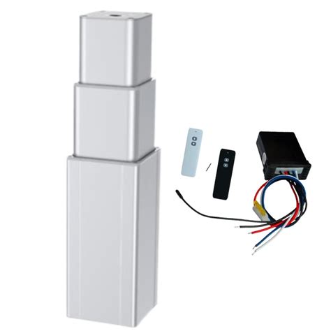24vdc 6000n Square Lifting Column System With Remote Control 165×165mm