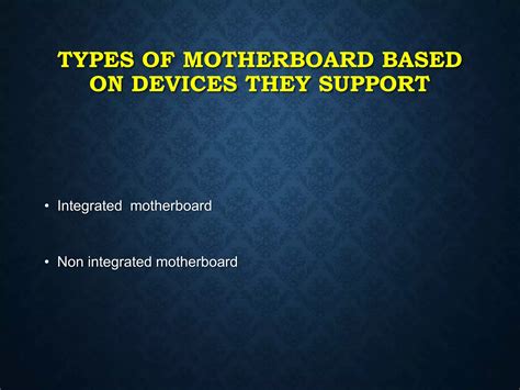 Motherboard Ppt PPTX