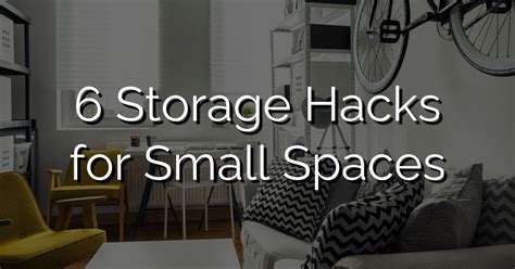 6 Storage Hacks For Small Spaces The Craftsman Blog