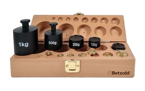 Viktsats 1 G 1 Kg I Trälåda 13 Vikter Beta Pedagog