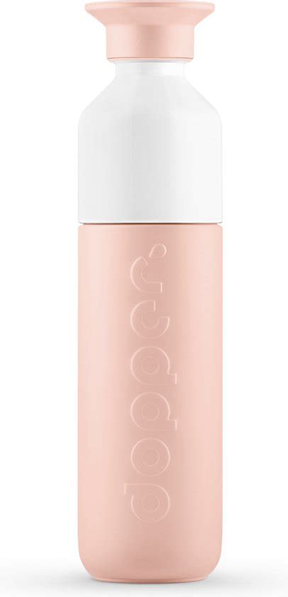 Dopper Thermosfles Insulated Drinkfles Pebble Peach 350 Ml Bol