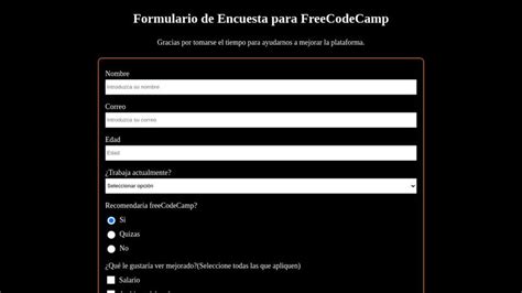 Simple Htmlcss Form