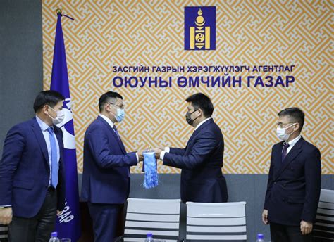 Оюуны өмчийн газрын дарга Г Элбэгсайхан ажлаа хүлээн авлаа