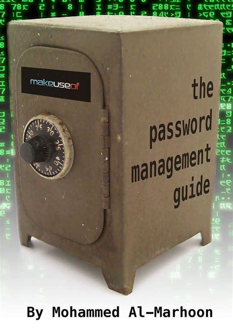 Password Management Guide Management Guide Computer Security