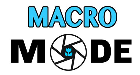5 Macro Mode Logo Macro Mode 5 Macro Mode Logo Macro Mode