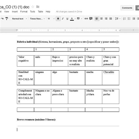 App Assessment Rubric Download Scientific Diagram