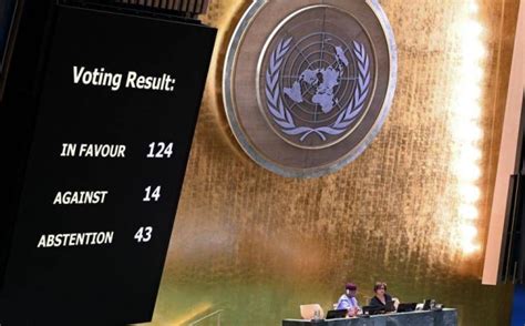 Saudi Arabia Welcomes Unga Resolution To End Israels Unlawful Presence In Occupied Territories