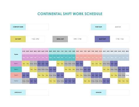 Daily Work Schedule Template For Excel And Gsheets
