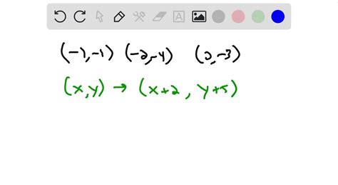 Solved Find The Coordinates Of The Vertices Of The Polygon After The