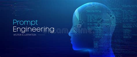 Prompt Engineering Ai And Data Visualization Stock Image Image Of Prompt Network 348091693