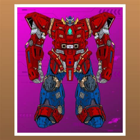 Mobile Fight Gundam 3d Industria Mecha Robot Construido Por Cabeza