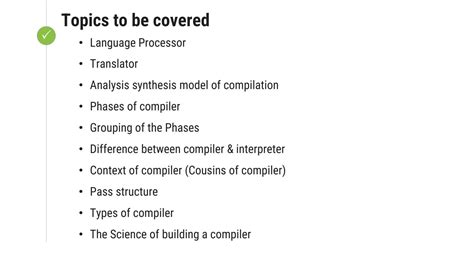 Solution Overview Of The Compiler Its Structure Language Processor Translator Analysis