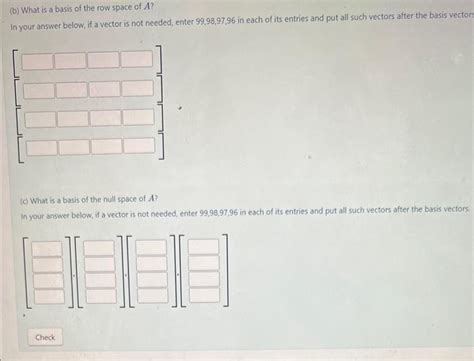 Solved Let A Be The Matrix 1201131513222142046 Chegg Com