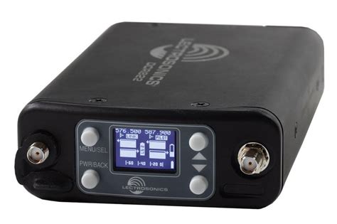 Lectrosonics DCR Compact Dual Channel Digital Receiver