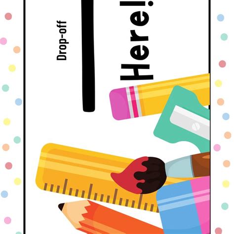 Tuition Drop Off Box For Preschool And Daycare Etsy