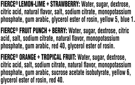 Gatorade X Factor Fierce Thirst Quencher Variety Pack 24 X 20 Oz —