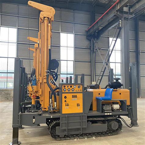 300m 500m Crawler Type Diesel Borehole Water Well Drilling Rig Machine