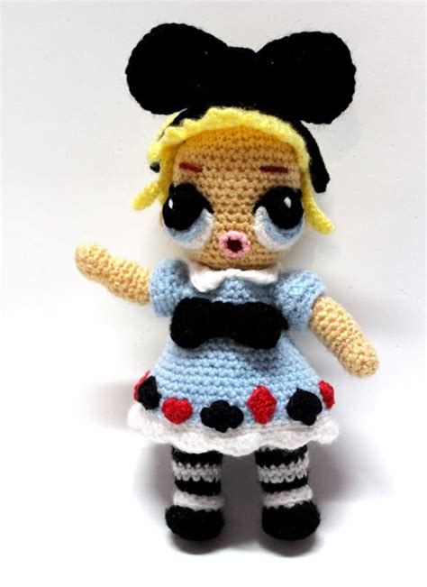 Lol Doll Queen Of Hearts And Alice Amigurumi Patterns Sueños Blanditos